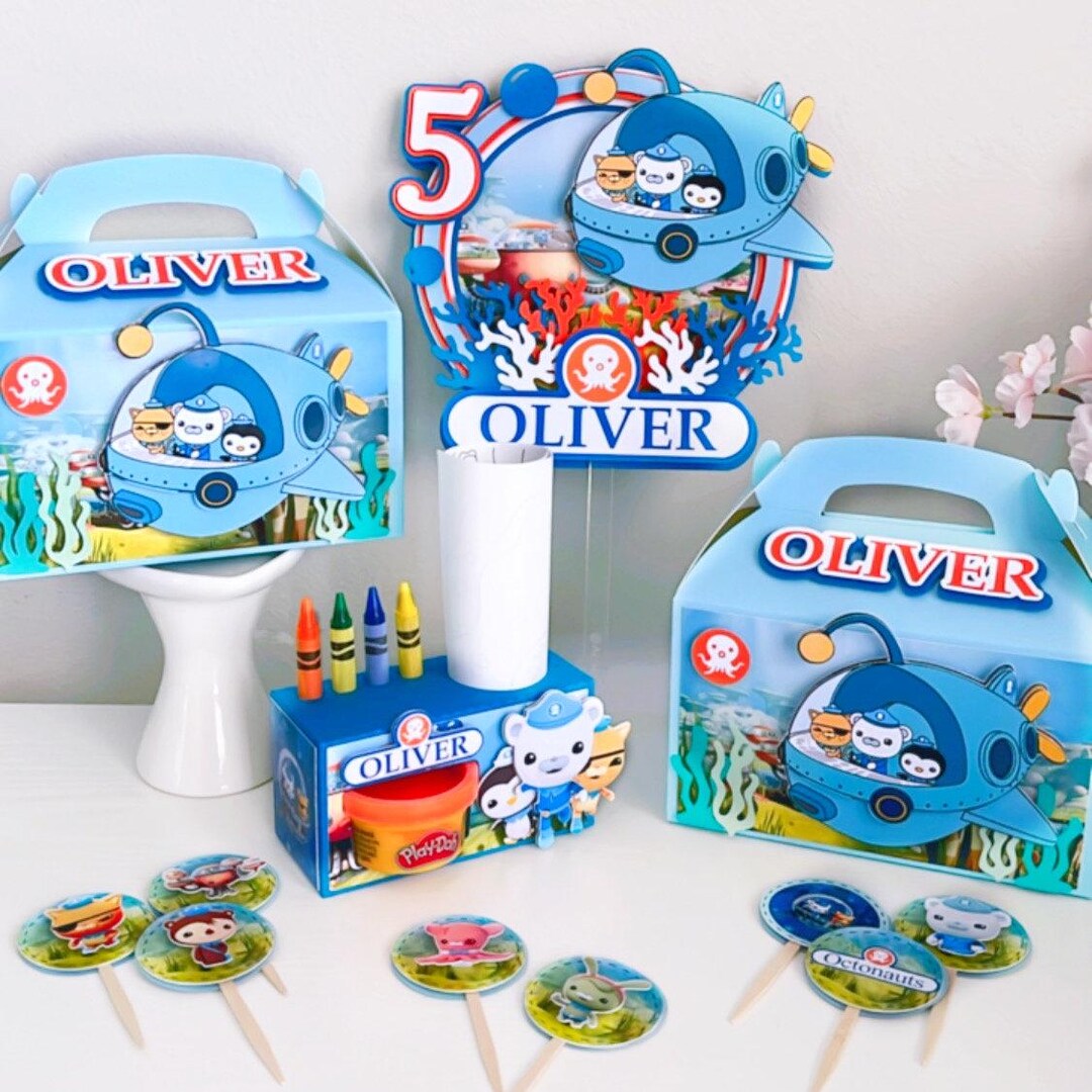 Octonauts Kit Party, Captain Barnacles, Octonauts Party, Octonautas ...