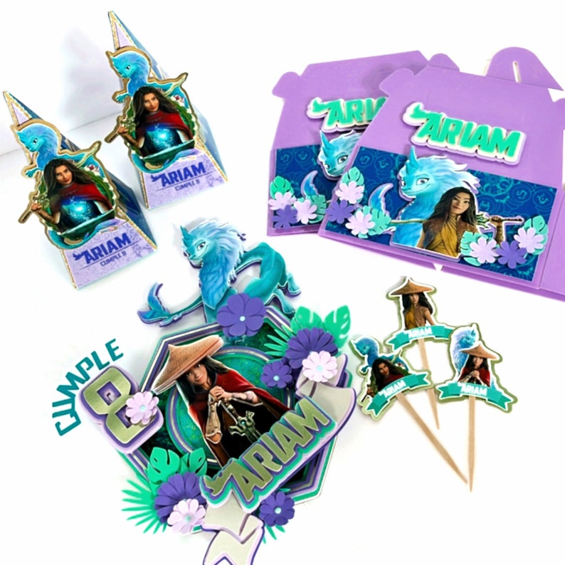 Kit Party Raya Raya Cake Topper Raya Birthday Decorations - Etsy