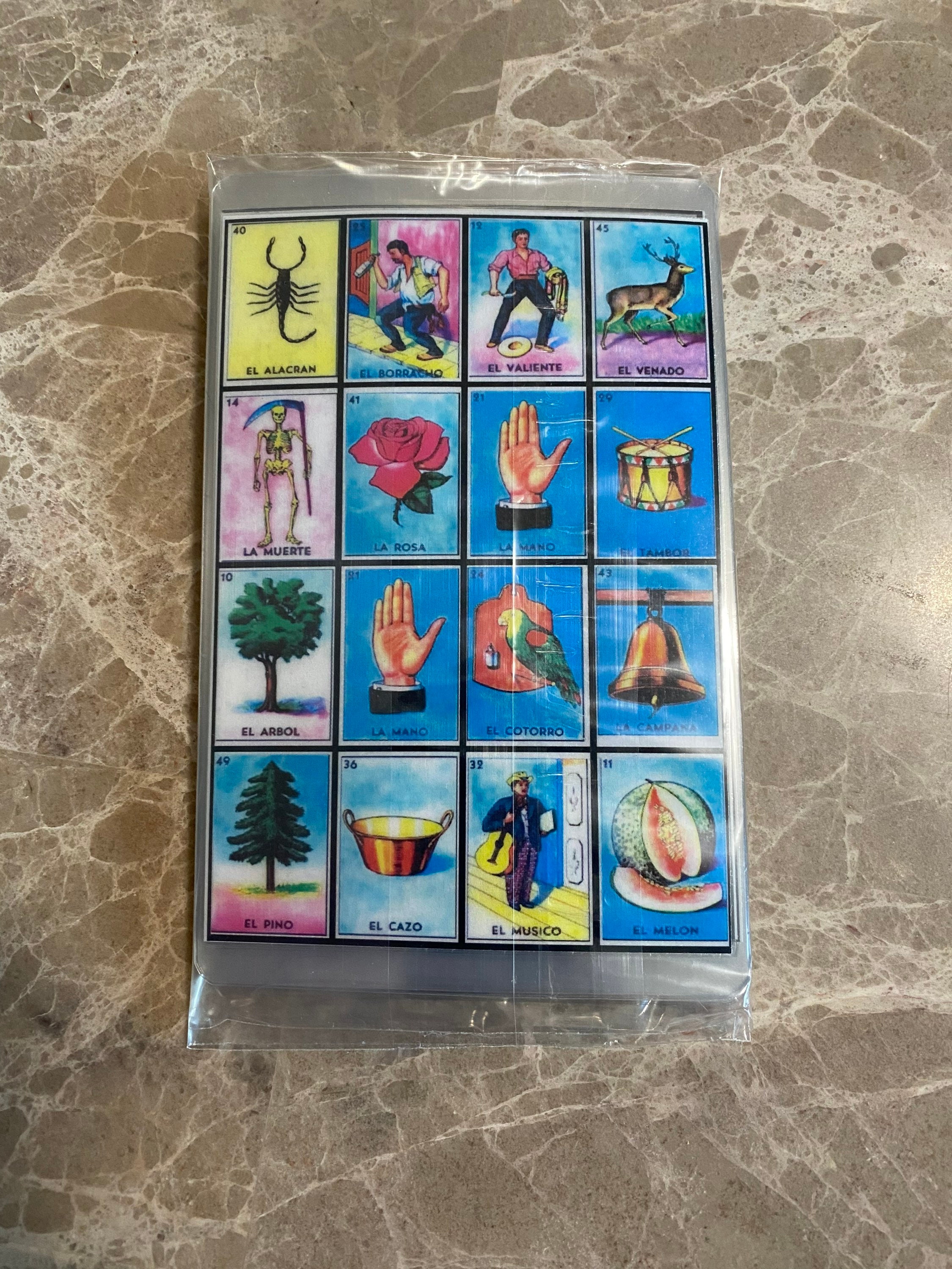 Loteria Set Party Pack (40 Cards) - Etsy