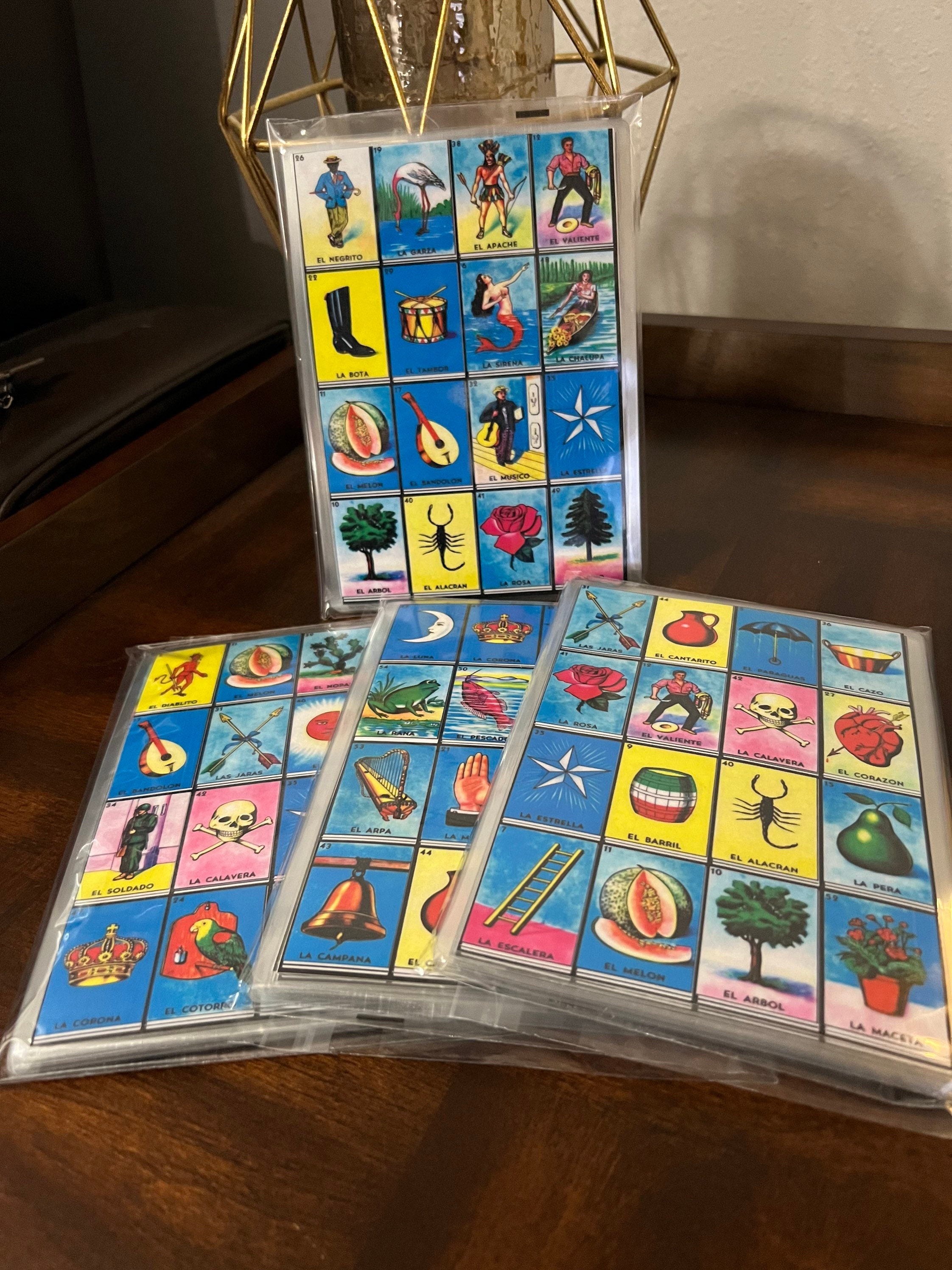 Loteria Cards (laminated) - Etsy