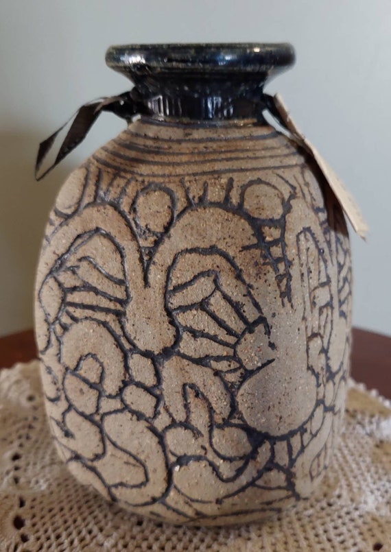Vintage Australian Springmount Pottery Vase 1999 - Etsy Australia