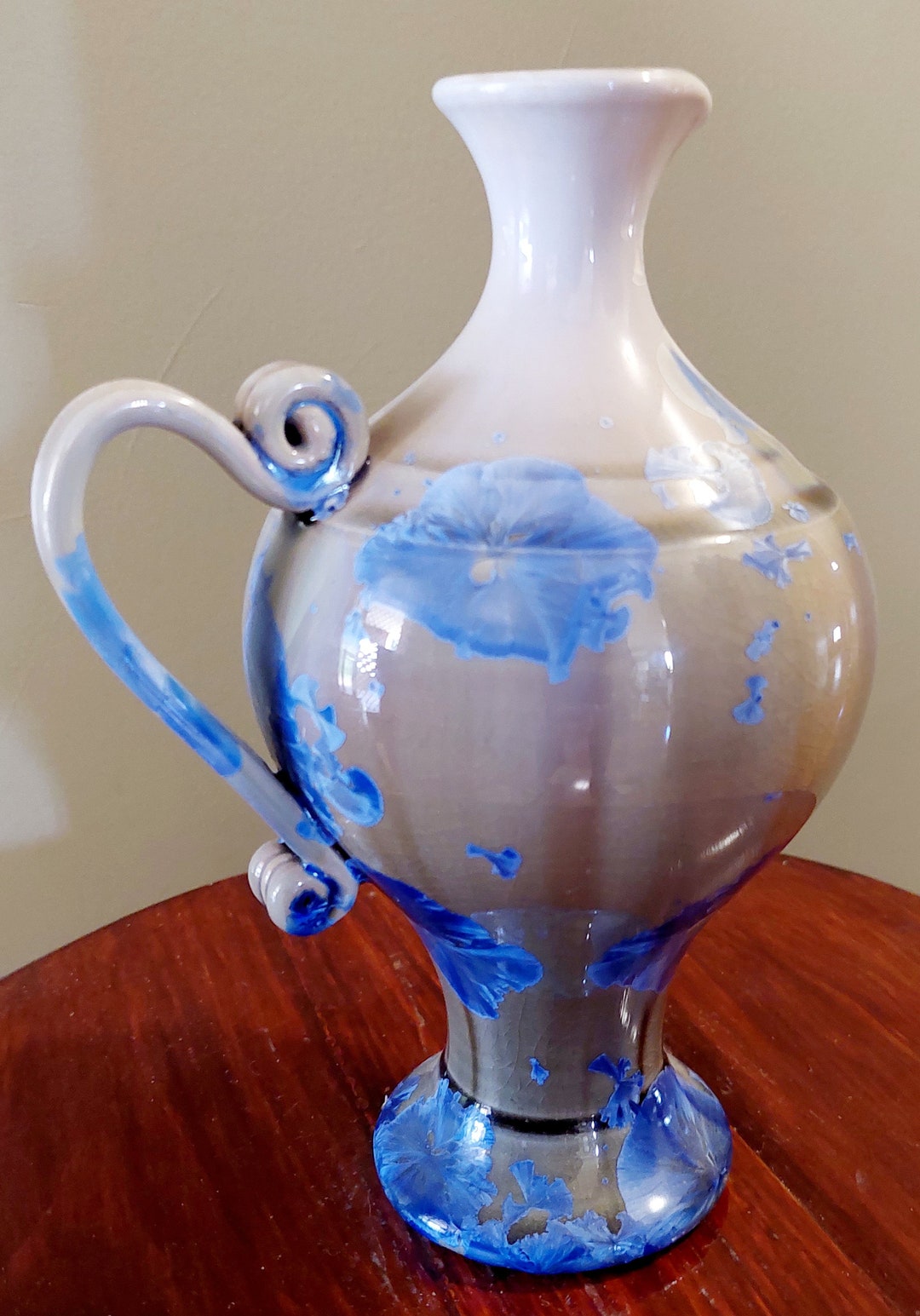 Adam Cox Crystalline Glazed Vase: Australian Studio Pottery Art - Etsy ...