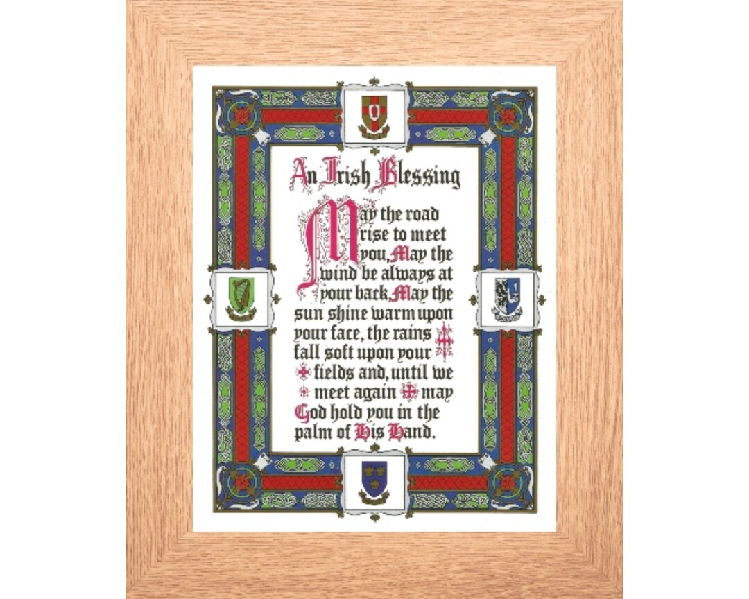 AN IRISH BLESSING May the Road Rise to Meet You Ireland, Dublin, Cork ...