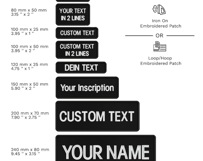 Facebook Name Tag Patch, Logo Custom Embroidered, Embroidered Social ...