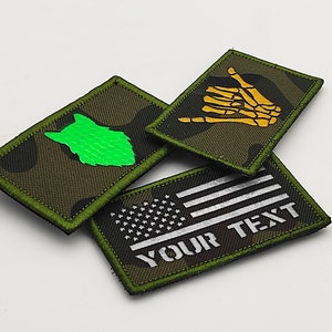 Custom Forward Us Flag, Patch Infrared Reflective Patches Military ...