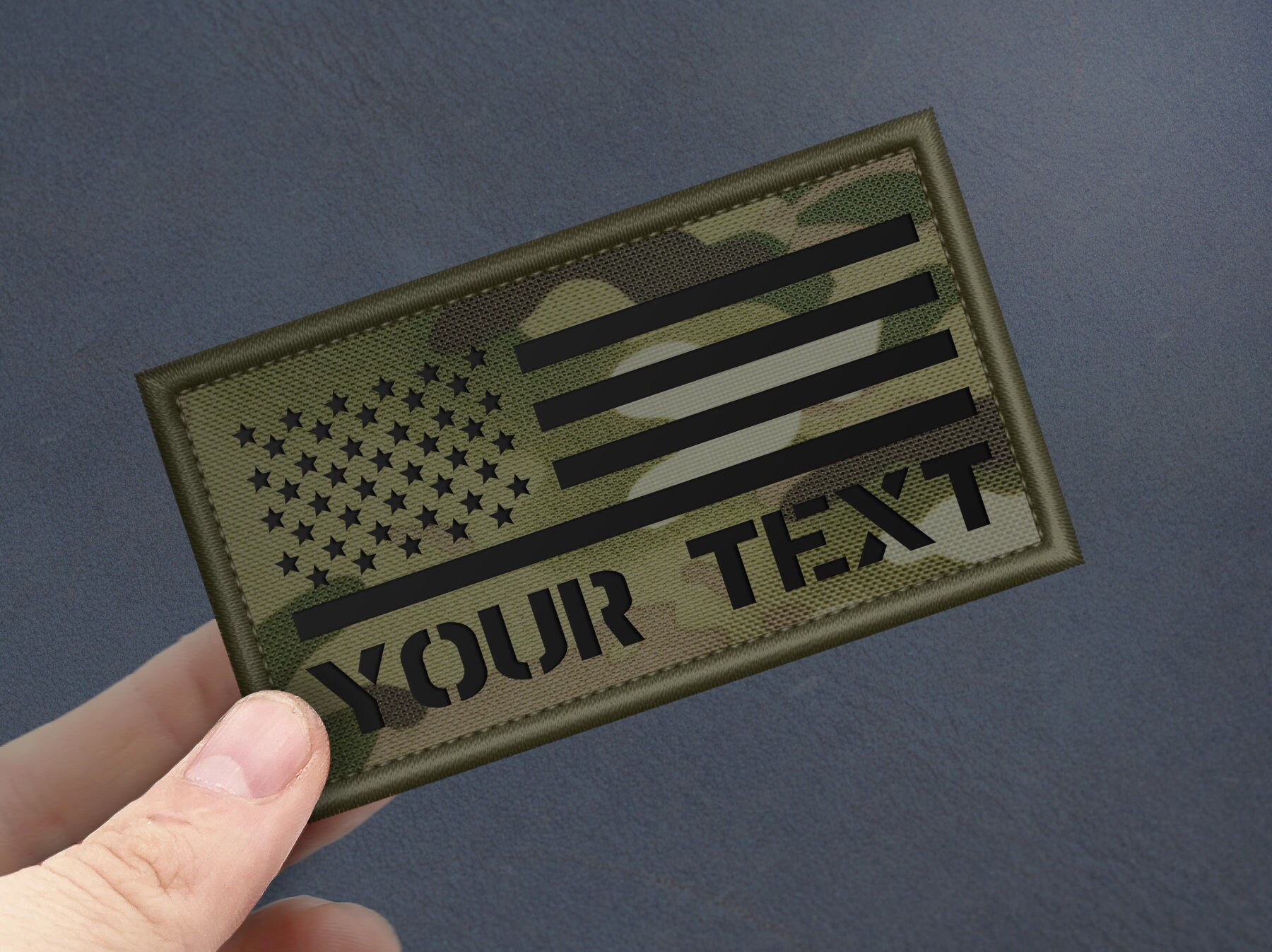 Custom Forward Us Flag, Patch Infrared Reflective Patches Military ...