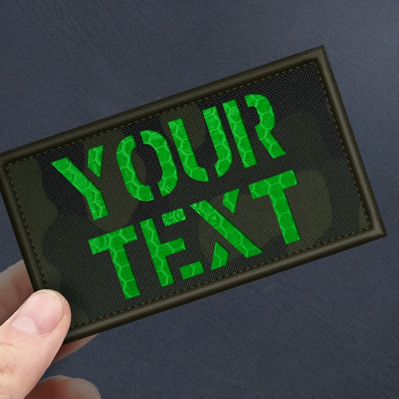 Custom Text Patch - Etsy