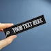 Facebook Name Tag Patch, Logo Custom Embroidered, Embroidered Social ...