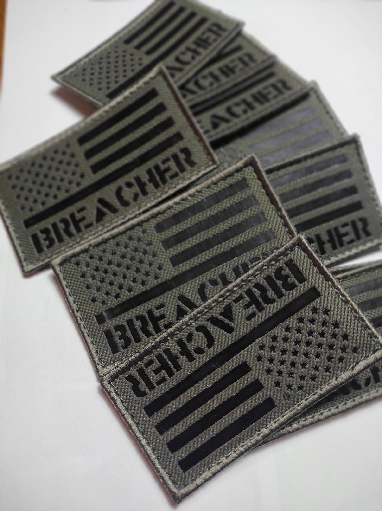 Custom Forward Us Flag, Patch Infrared Reflective Patches Military ...