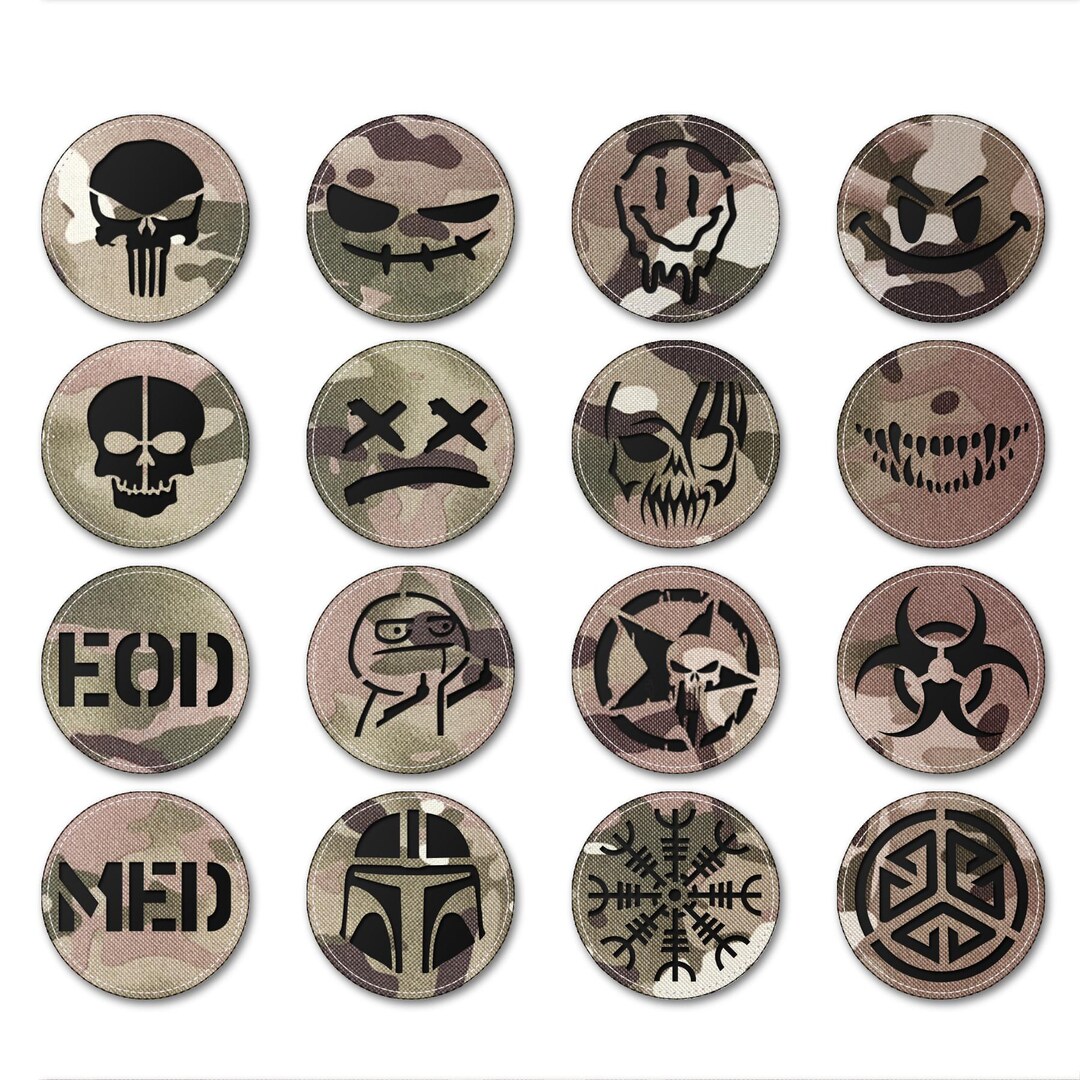 Tactical Patches Badge, Military Callsign Hoop Loop Patch - Etsy