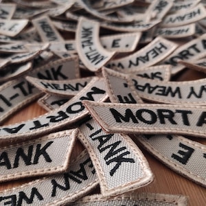Personalized Military Patches, Custom Embroidery Name Patches, Tactical ...