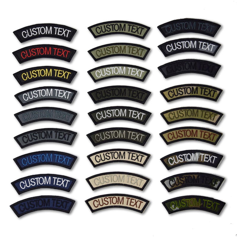 Pvc Name Tag Patch - Etsy