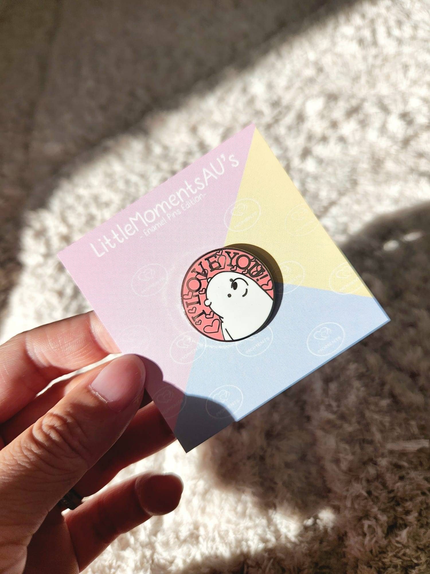 I LOVE YOU! Ice Bear - Enamel Pin - Etsy
