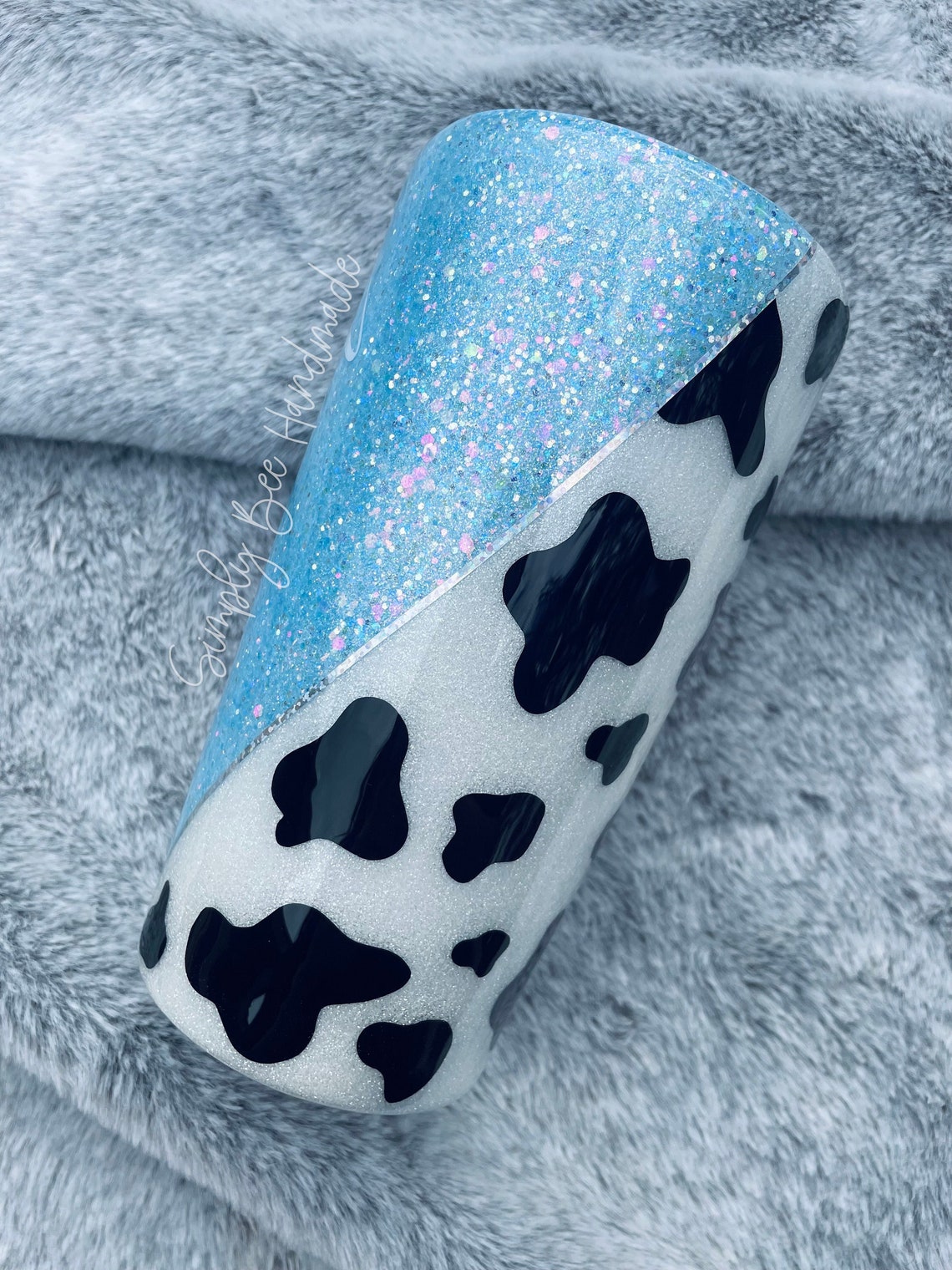 Cow Print Glitter Tumbler Cow Split Tumbler Cow Tumbler Glitter Tumbler ...