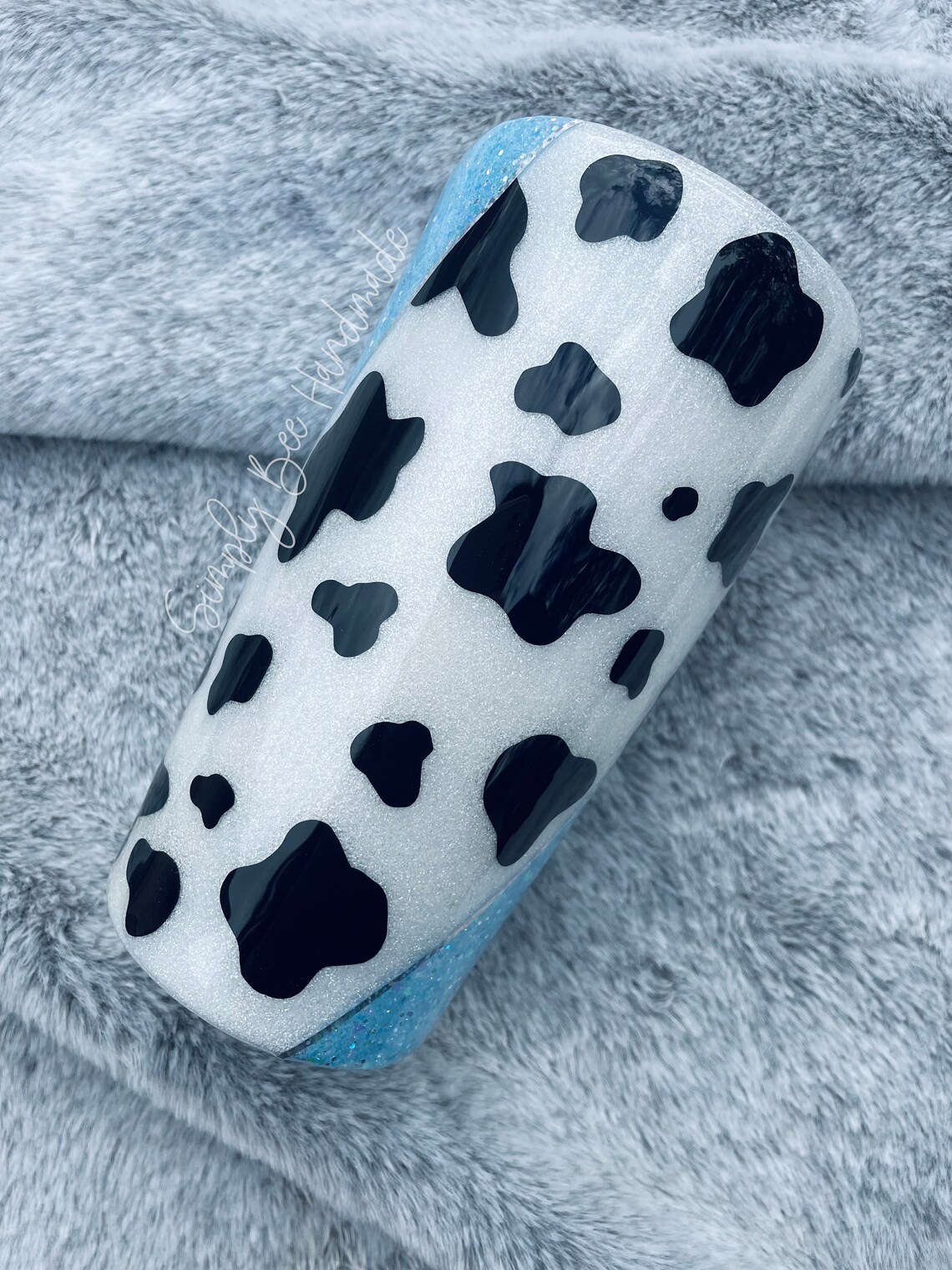 Cow Print Glitter Tumbler Cow Split Tumbler Cow Tumbler Glitter Tumbler ...