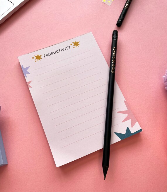 Paper Everyday planner A6 Hourly planner pad Desk pad Hourly To do list ...