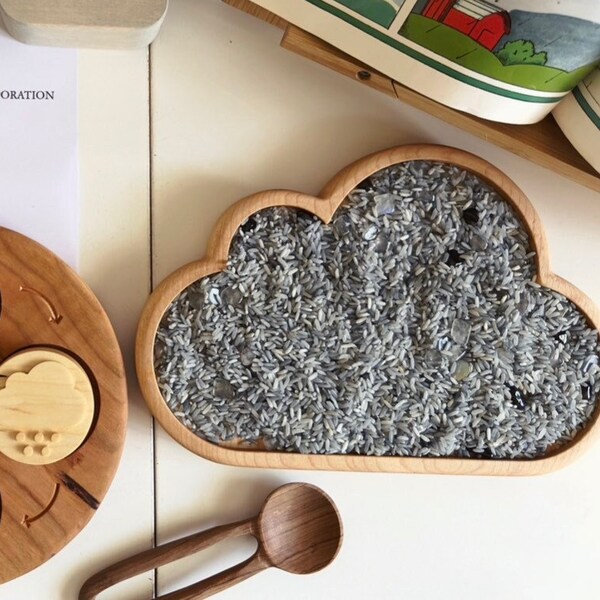 Cloud Sensory Tray - Etsy
