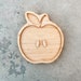 APPLE Maple Wood Tinker Sensory Sorting TRAY Homeschool Lesson Play ...