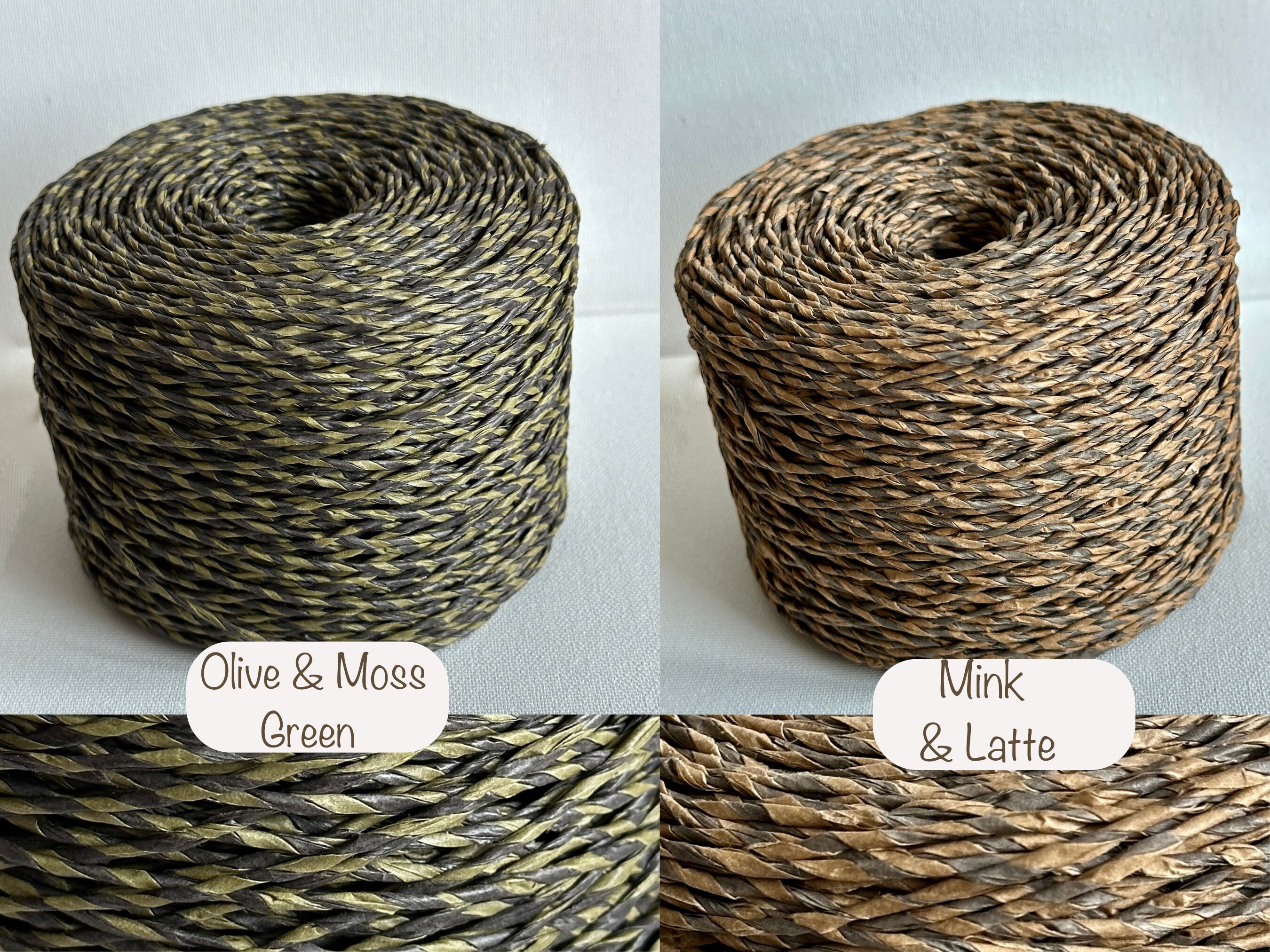 Multicolor Paper Raffia Yarn Raffia Bag Yarns Craft - Etsy