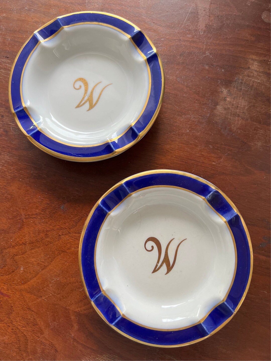 Vintage Walker China Bedford Ohio Ashtrays - Etsy