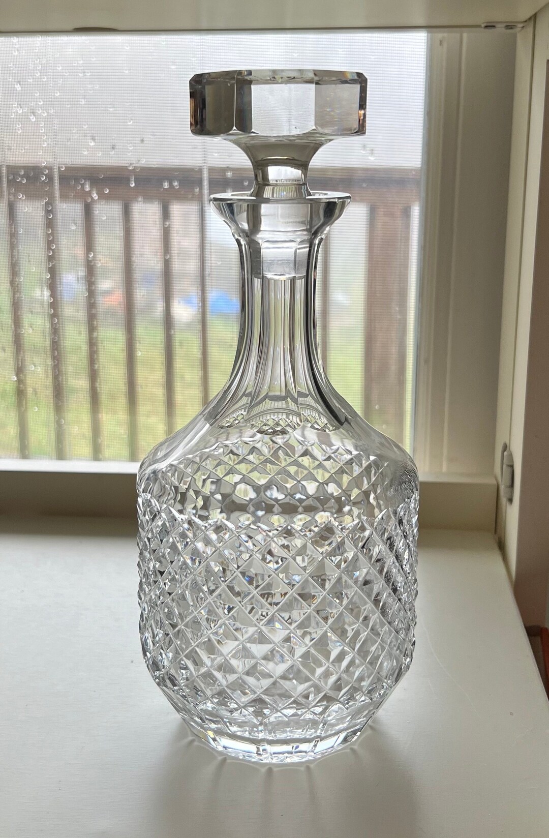 O'maley Galway Irish Crystal Decanter With Stopper. - Etsy