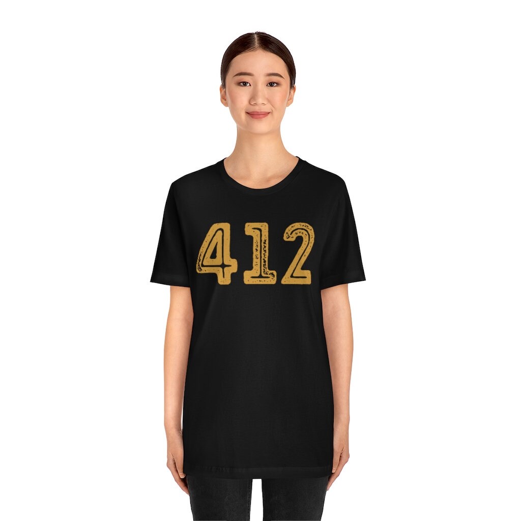 412 T-shirt Pittsburgh T-shirt PGH Steel City Pittsburgher - Etsy