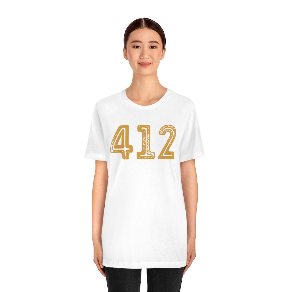 412 T-shirt, Pittsburgh T-shirt, PGH, Steel City, Pittsburgher Unisex ...