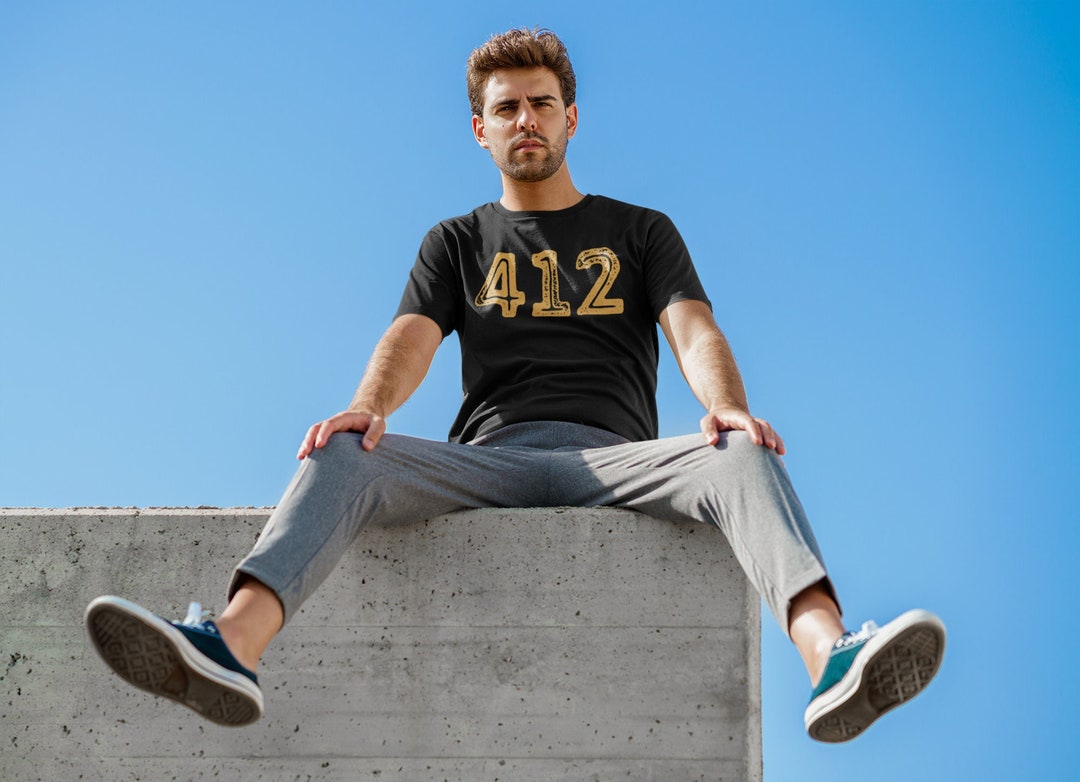 412 T-shirt, Pittsburgh T-shirt, PGH, Steel City, Pittsburgher - Unisex ...