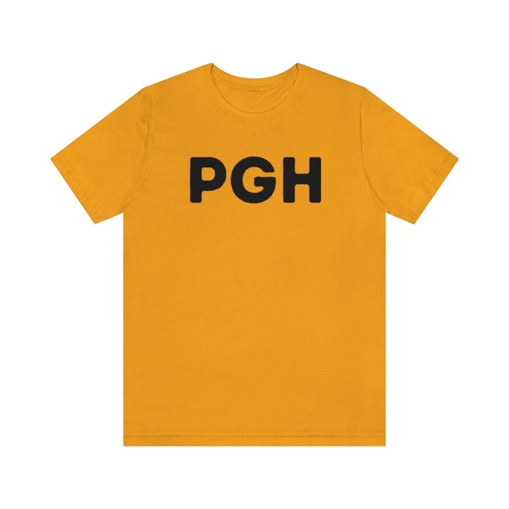 PGH T-shirt, Pittsburgh T-shirt, Steel City, Pittsburgher - Unisex ...