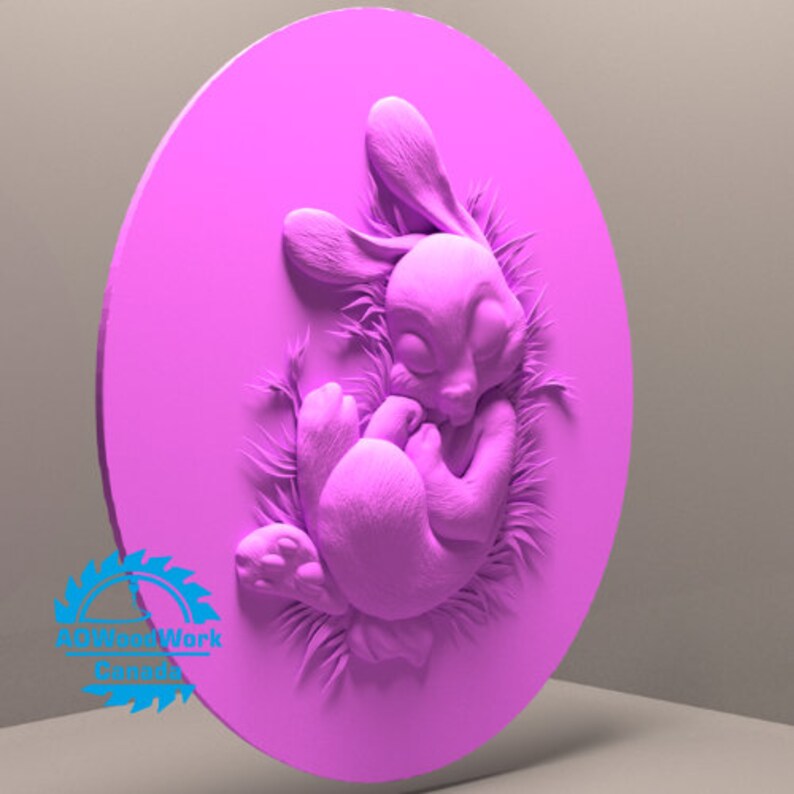 Sweet Bunny ,gift,3d STL Model,cnc Router Engraver,artcam,cnc Files,art ...