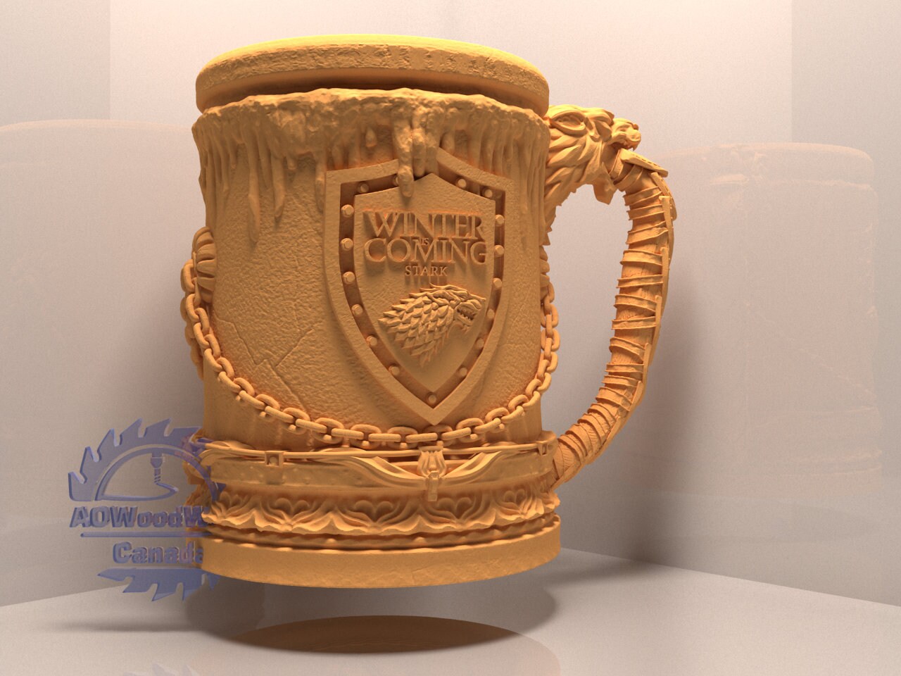 Winter is Coming, 3D STL File for 3D Printing,love Sayings,gift for ...