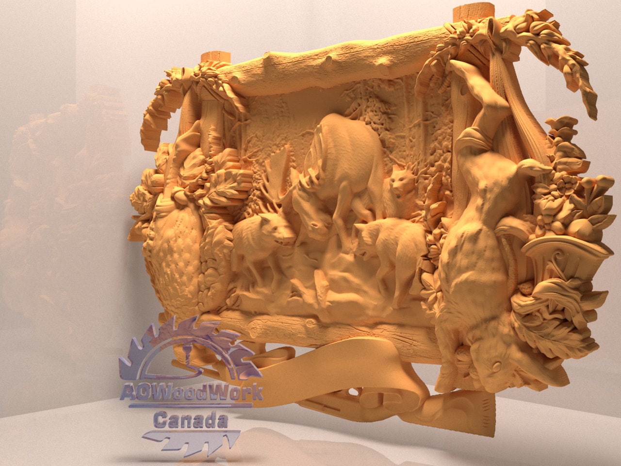 Animals,hunting,gift,3d STL Model,cnc Router Engraver,artcam,cnc Files ...