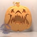 Pumpkin Set Halloween for CNC, 3D STL Model, Cnc Router Engraver ...