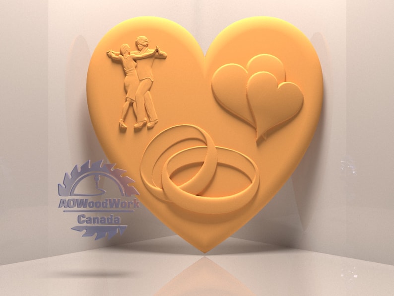 Love Composition 3D STL File,love Sayings,gift for Her,cnc Router ...