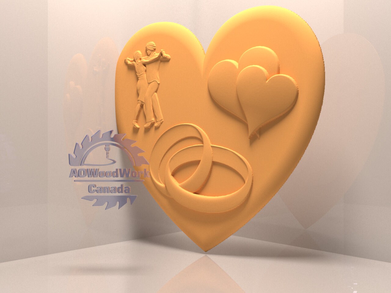 Love Composition 3D STL File,love Sayings,gift for Her,cnc Router ...