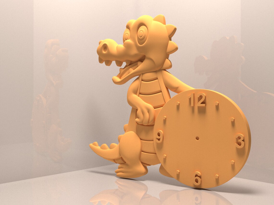 Clock, Animal, 3D STL File,love Sayings,gift for Her,cnc Router ...