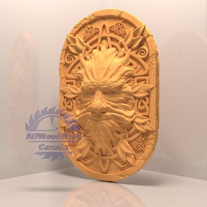 Forest Men, 3D STL Model, CNC Router Engraver, Artcam, Aspire, CNC ...