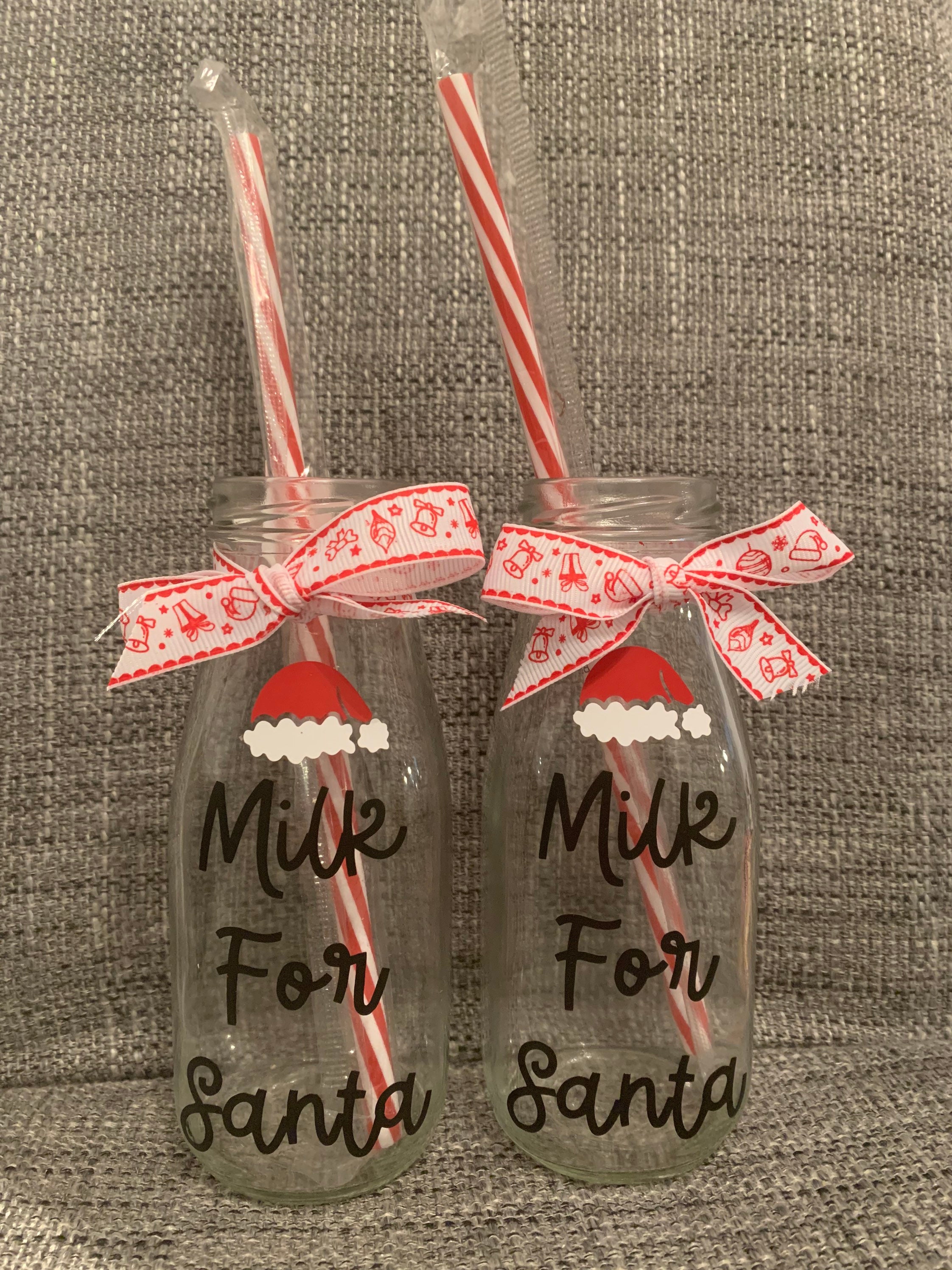 Milk for Santa Christmas Eve Santas Milk - Etsy