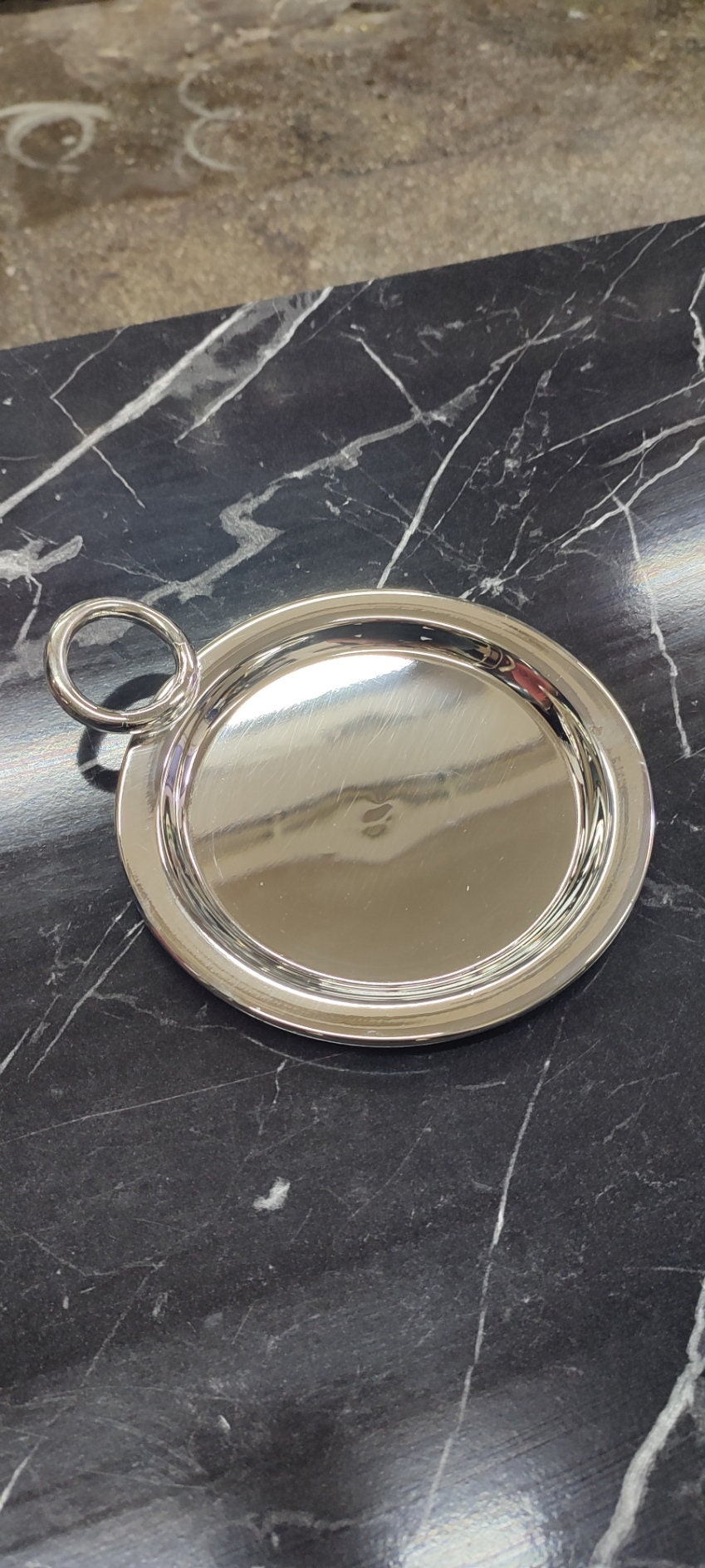 Silver-silver Plated-vintage-hand Made-plate-silver Plate-bread Loaf ...