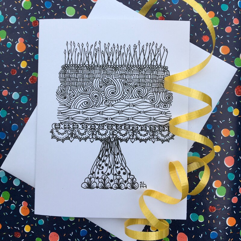 Zentangle - Etsy