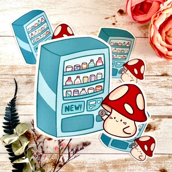 Vending Machine Decals - Etsy