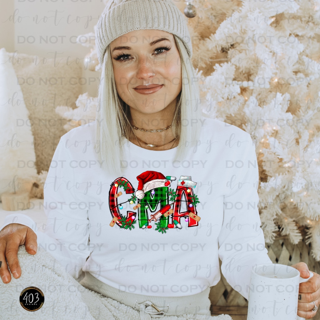 Christmas CMA | DTF Transfer | Direct to Film Transfer | Ready to Press ...