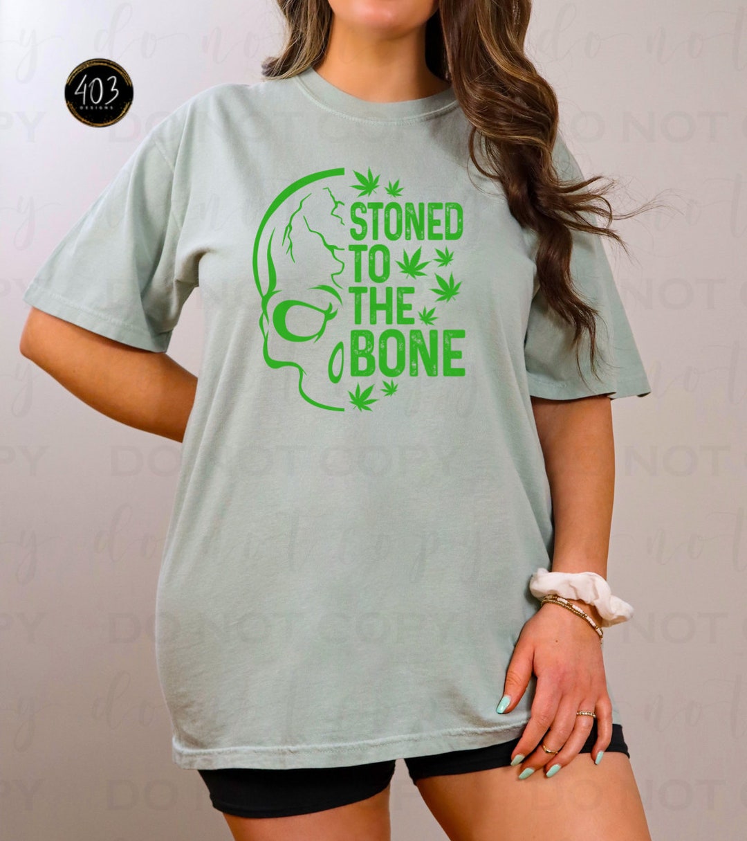 Stoned to the Bone | DTF Transfer | Direct to Film Transfer | Ready to ...