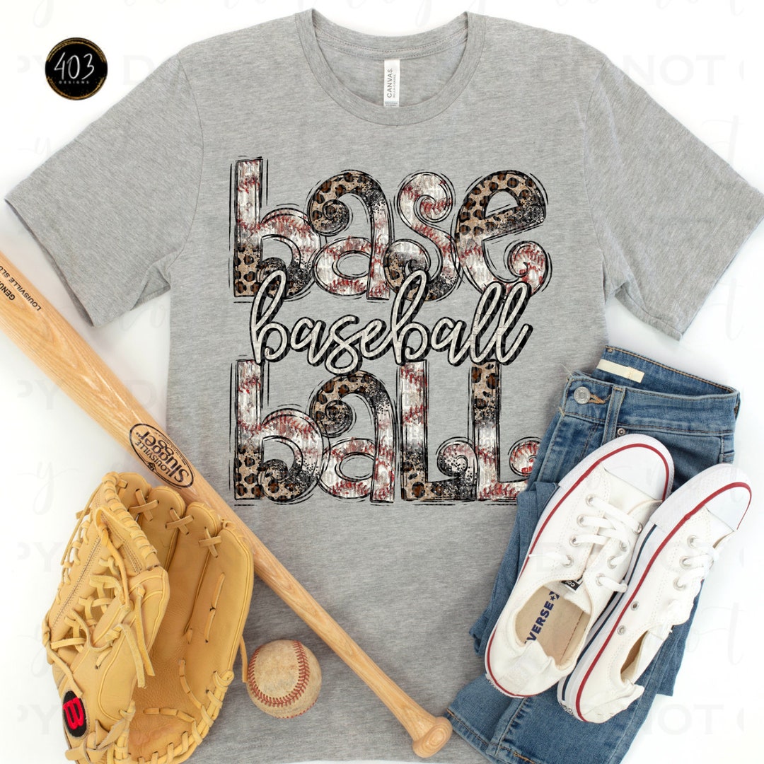 Baseball | DTF Transfer | Direct to Film Transfer | Ready to Press ...