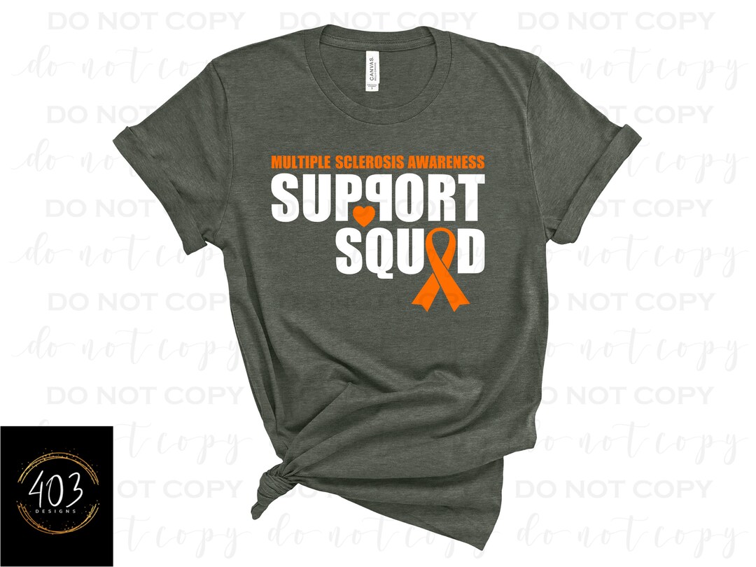 MS Support Squad | DTF Transfer | Direct to Film Transfer | Ready to ...