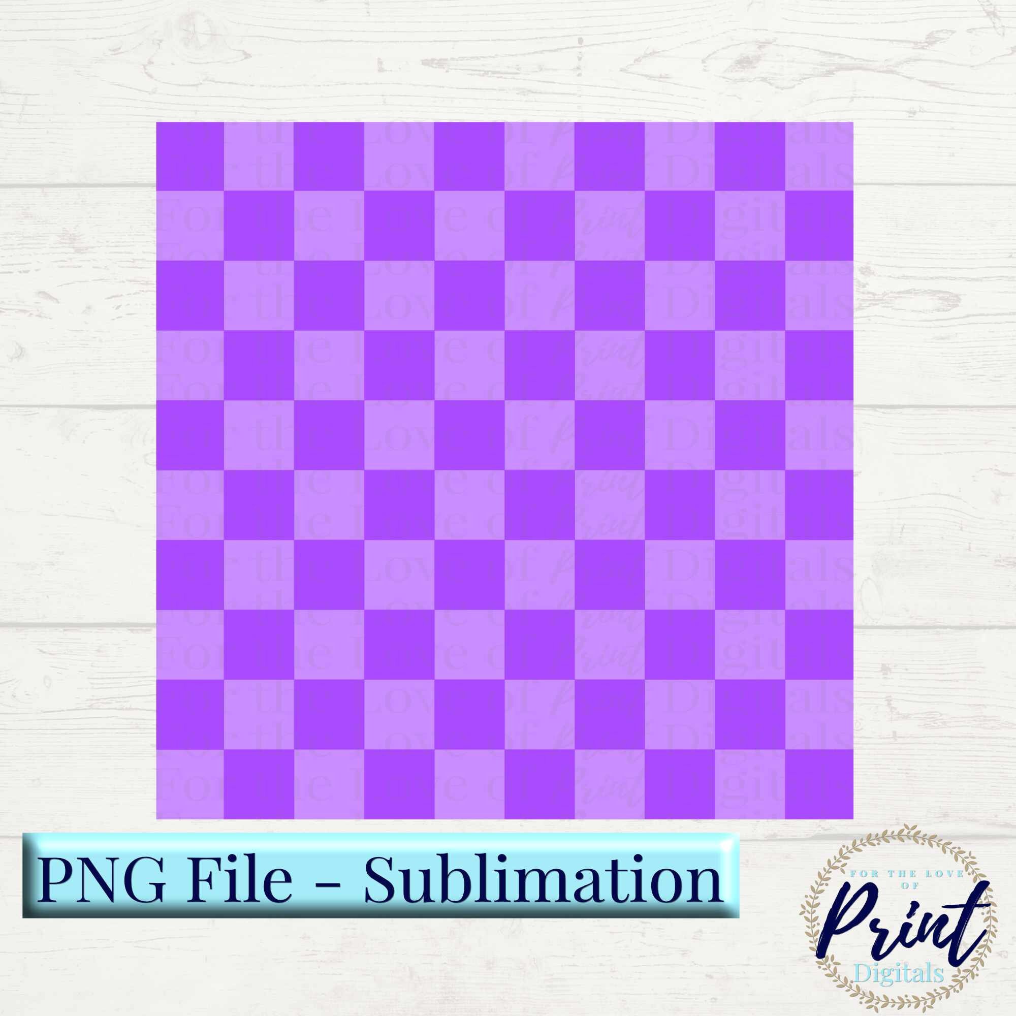 Retro Purple Checkered Digital Paper, Boho Checkered Seamless Paper ...