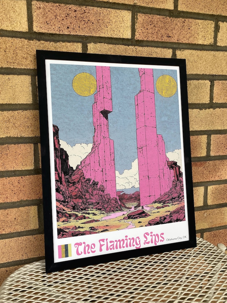 Music Poster - the Flaming Lips - Etsy
