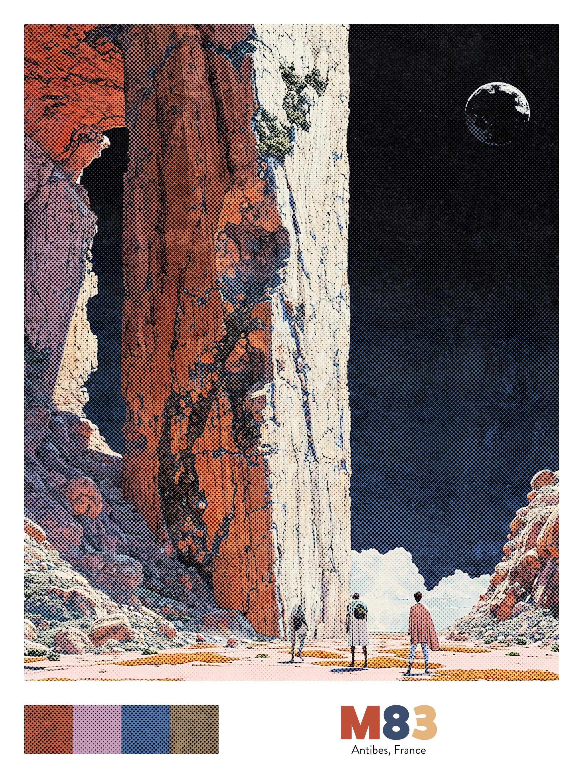 Music Poster - M83 - Etsy