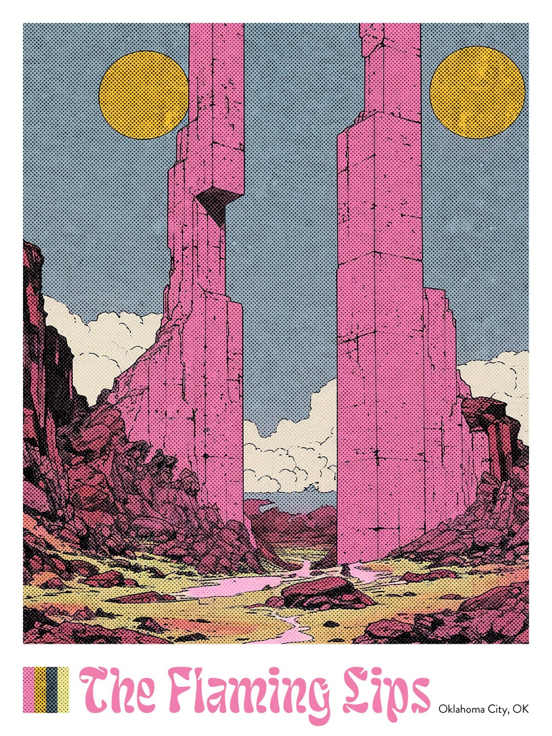 Music Poster - the Flaming Lips - Etsy