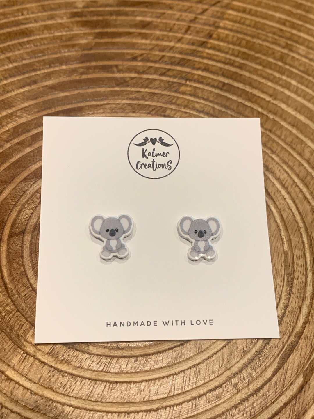 Mini Koalas Stud Earrings - Etsy Australia
